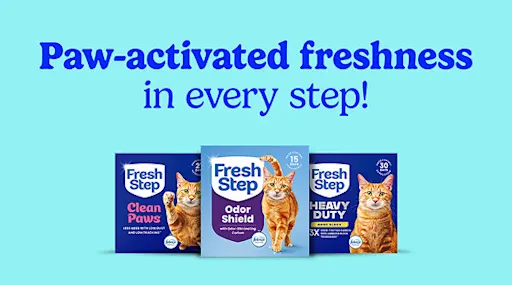 Fresh Step™ Cat Litter - Odor Control for a Cleaner Litter Box | Fresh ...