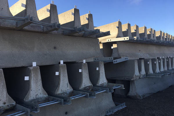 What are the Alabama 350, TL-3 Previously Cast Concrete Barrier, Type ...