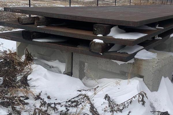 Steel Road Plate Application: Trenching | Eiffel Trading