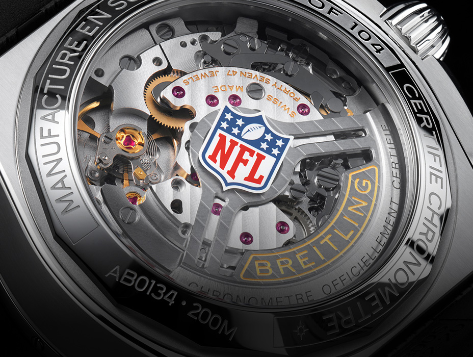 32 new watches: Breitling Chronomat B01 42 NFL Collection | WatchUSeek ...