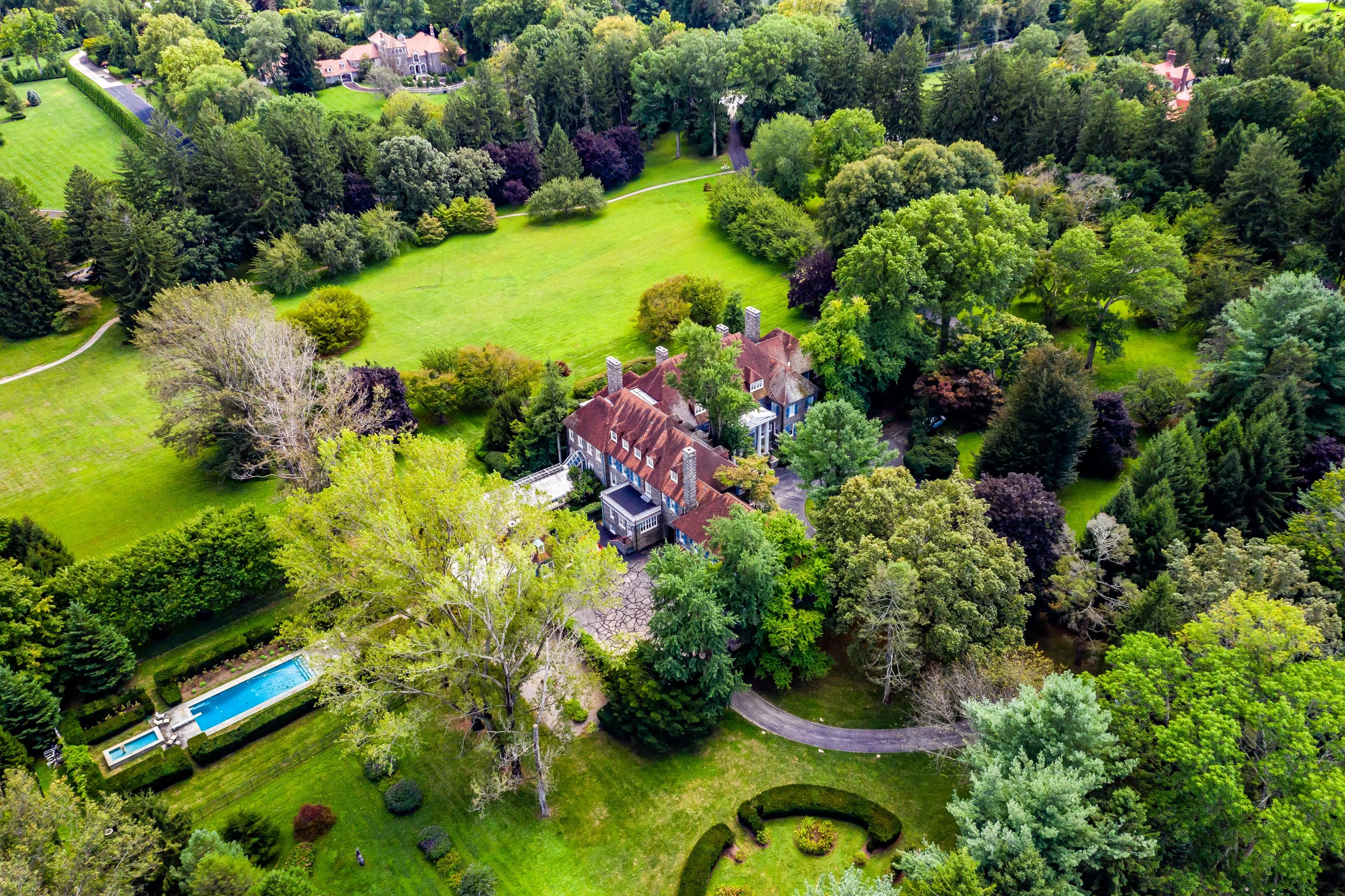 Historic Villanova, PA Former Luden Brothers’ Georgian Manor to Auction ...