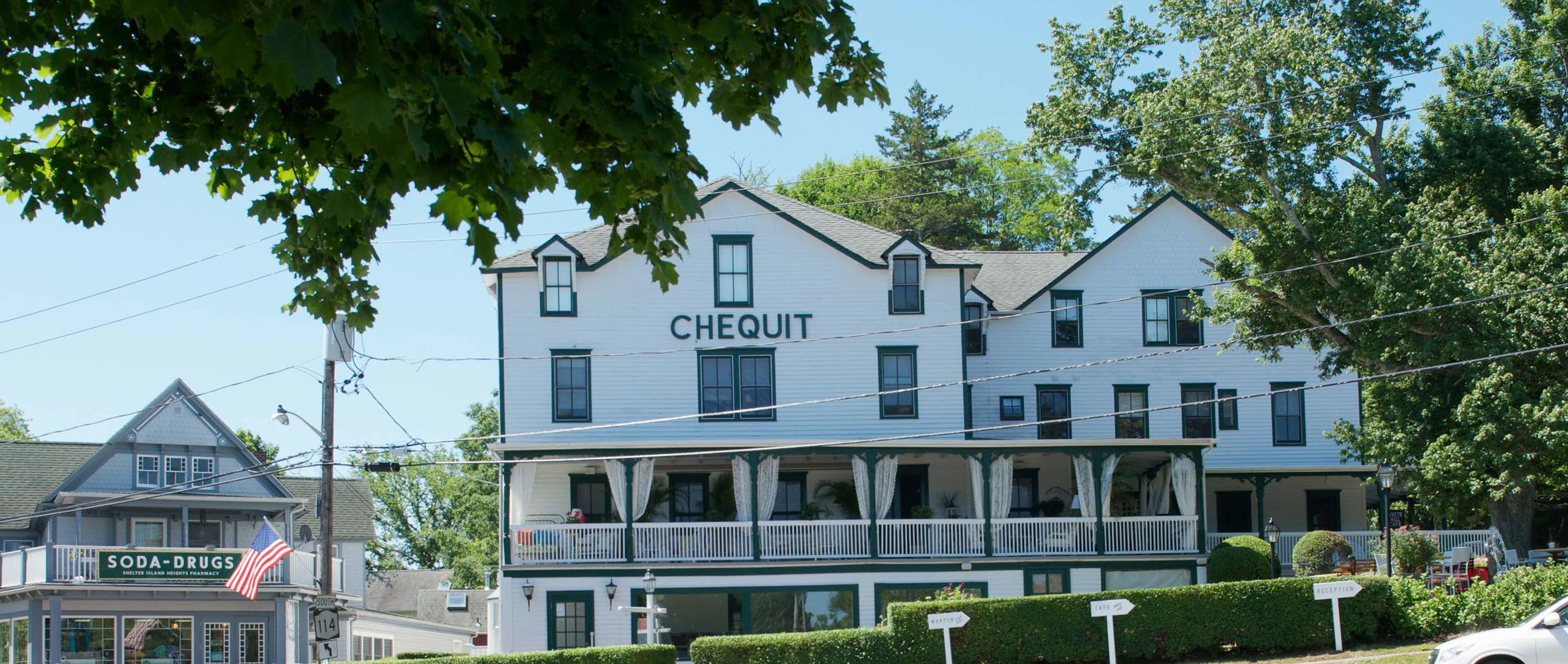 Historic Chequit Inn Nestled in The Hamptons | Concierge Auctions