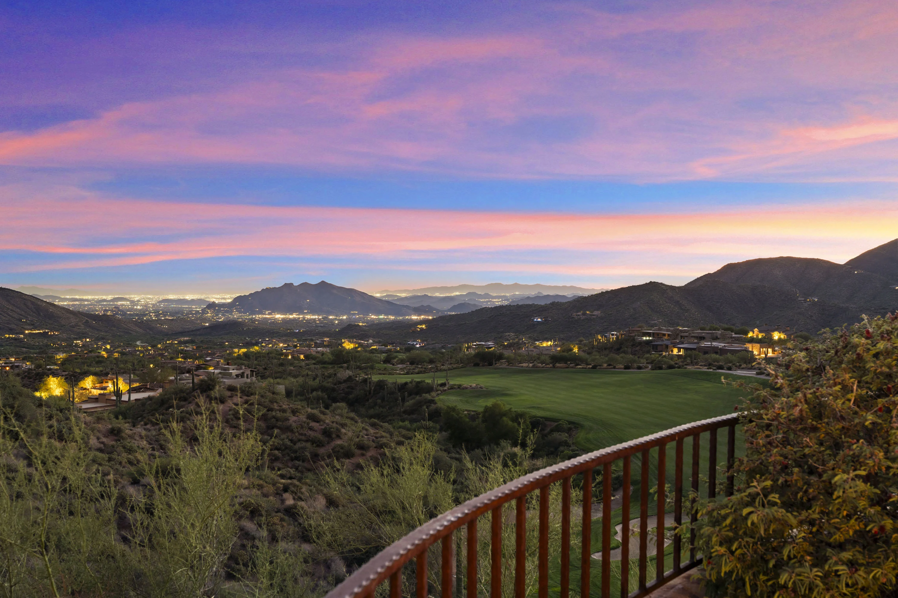 Luxe Tuscan Estate and Expansive Lot in Scottsdale's Desert Mountain ...
