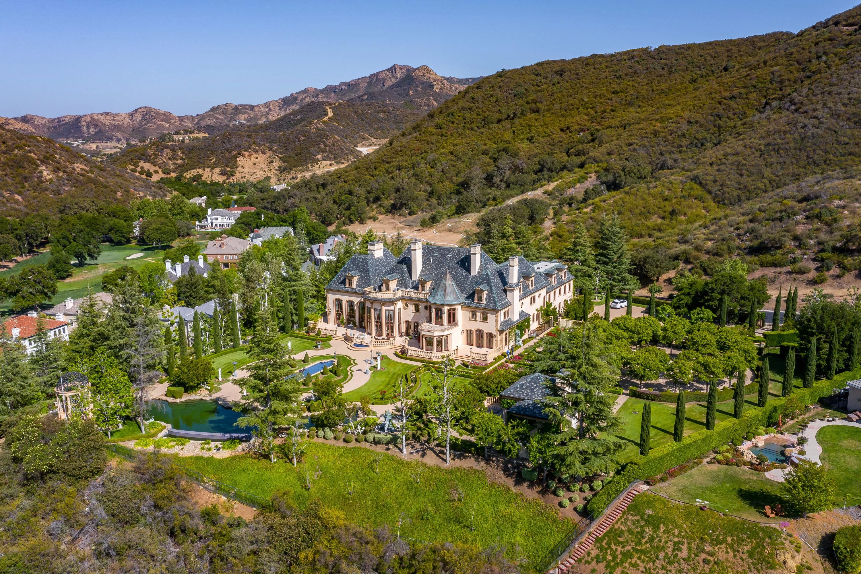 Stunning, Custom Estate in California’s Westlake Village to Auction via ...