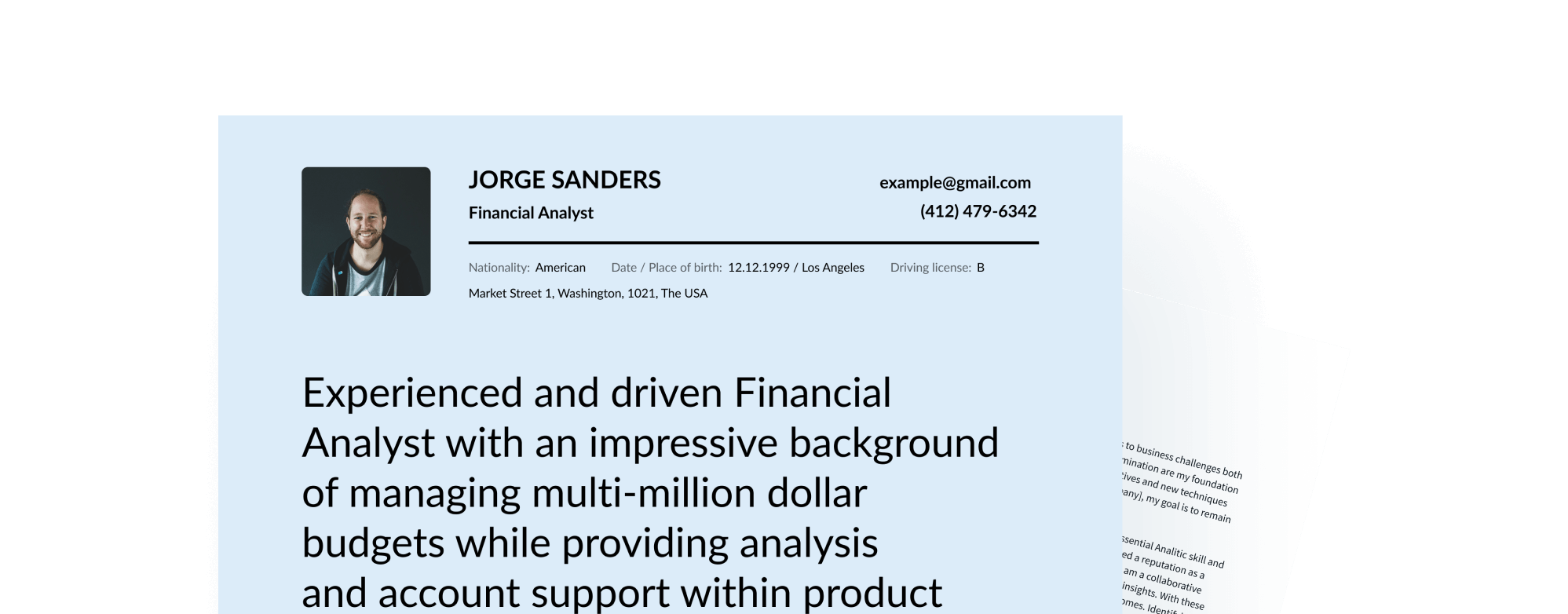 Online Resume builder for a customized professional resume · Career.io