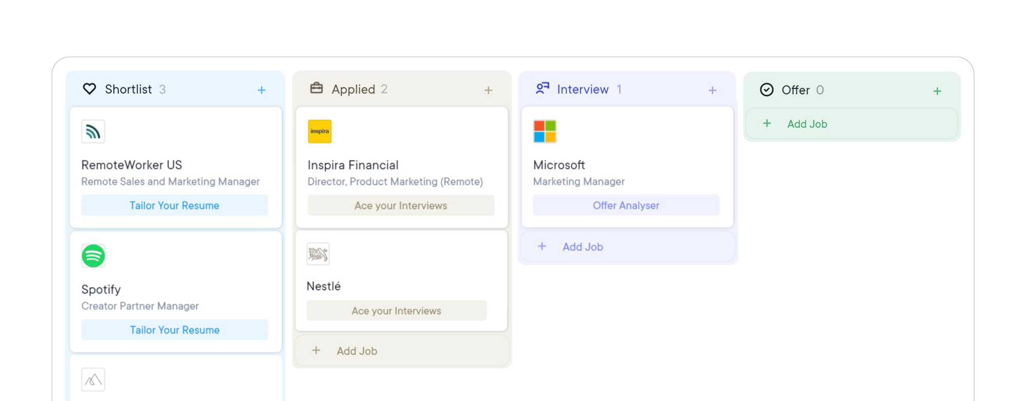 Job tracker: Track and manage your job application · Career.io