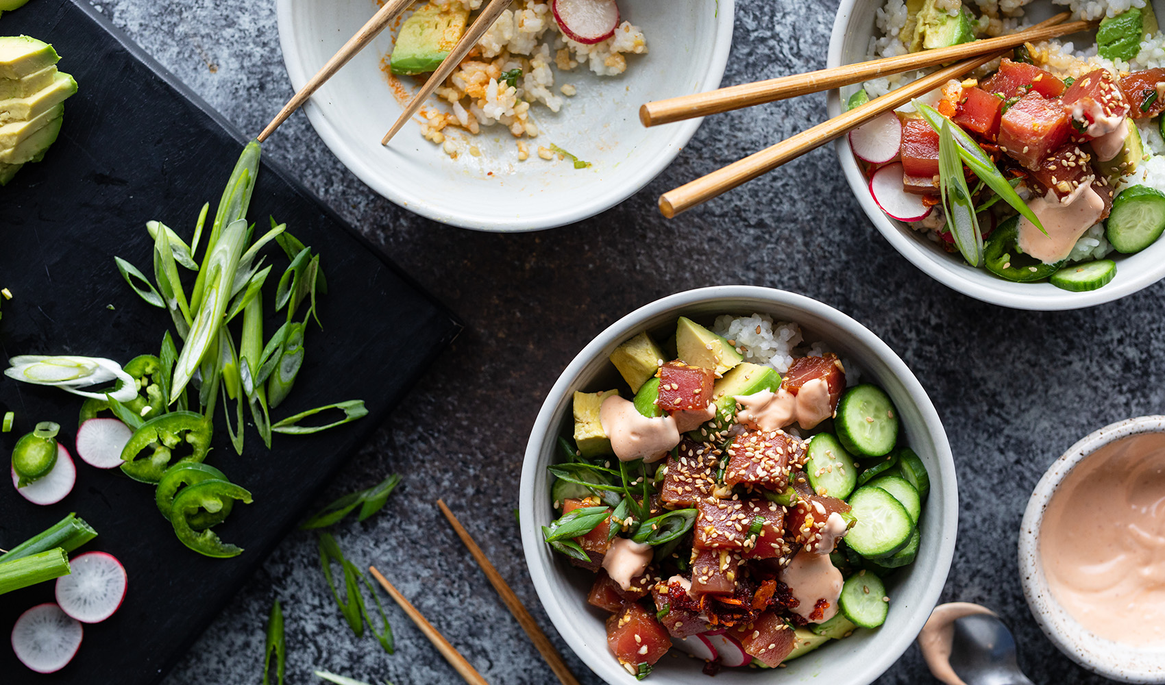 Delicious & Fresh DIY Poke Bowl | Recipe | Town & Country Markets ...