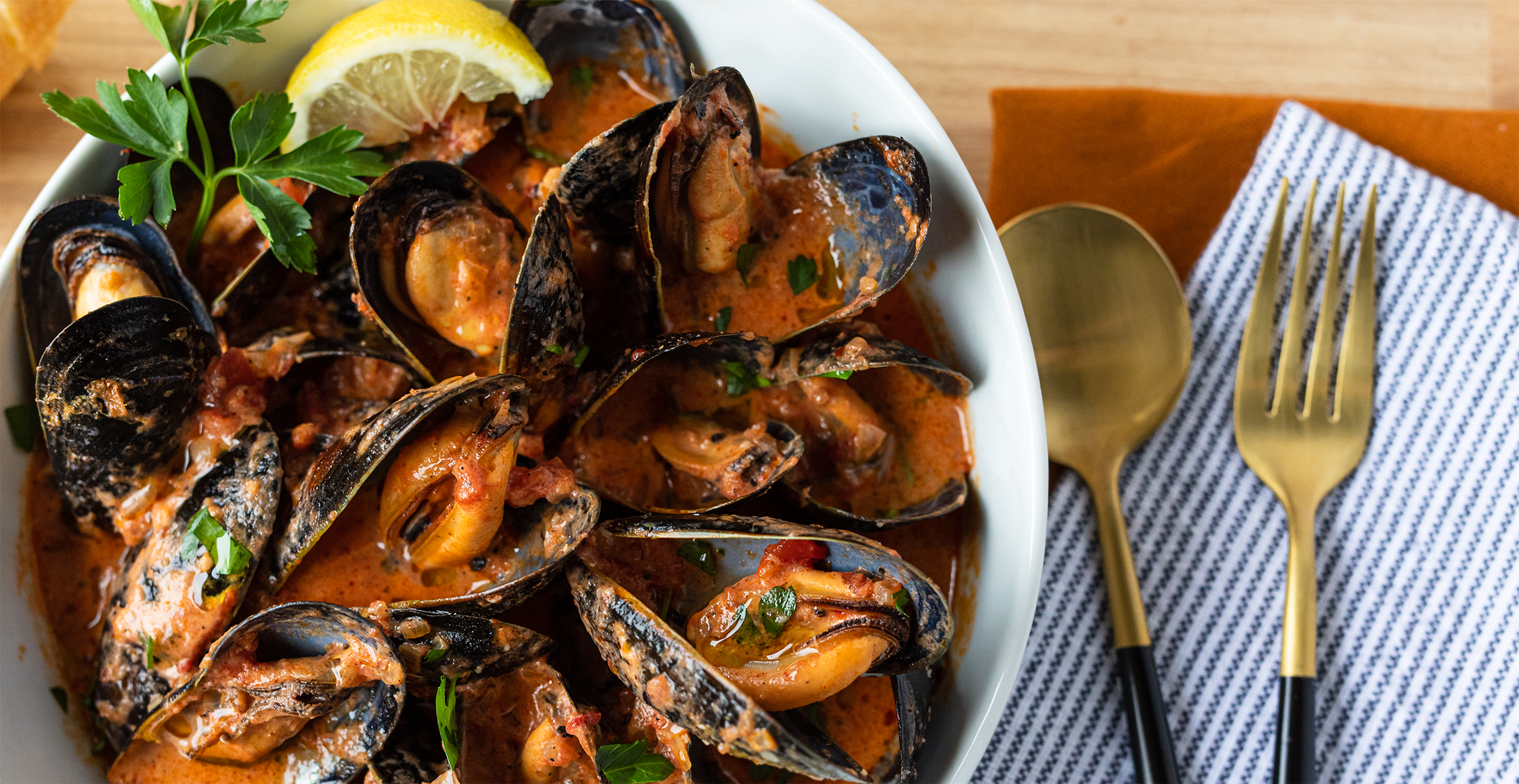 how to cook mussels spicy