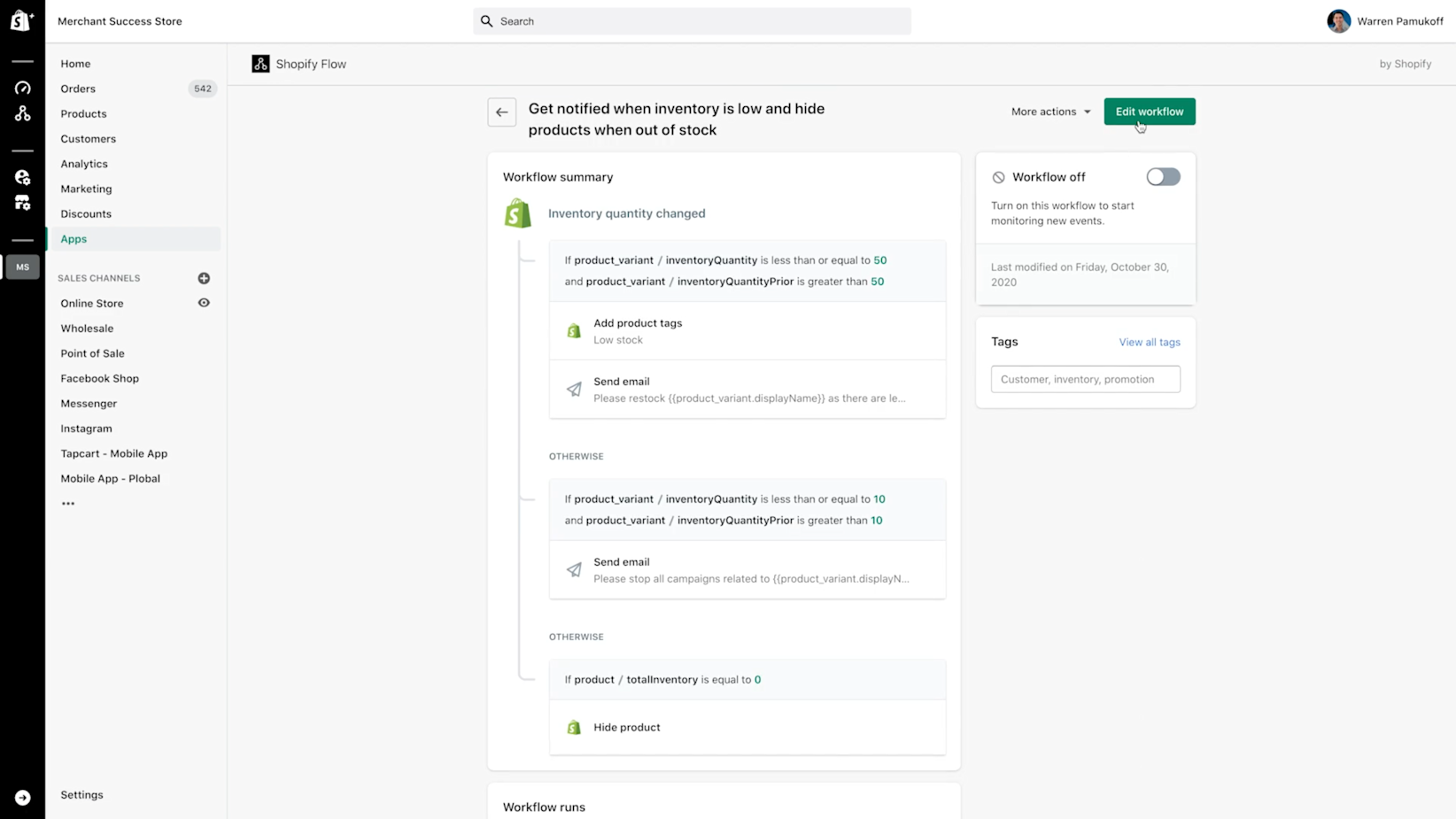 Shopify Flow Templates for Black Friday