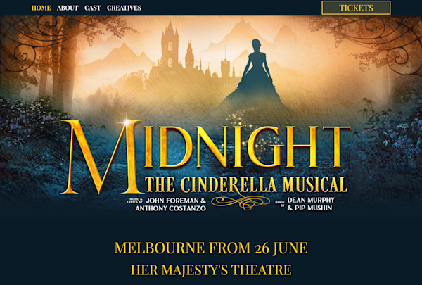 Midnight the Cinderella Musical | Matt Edwards