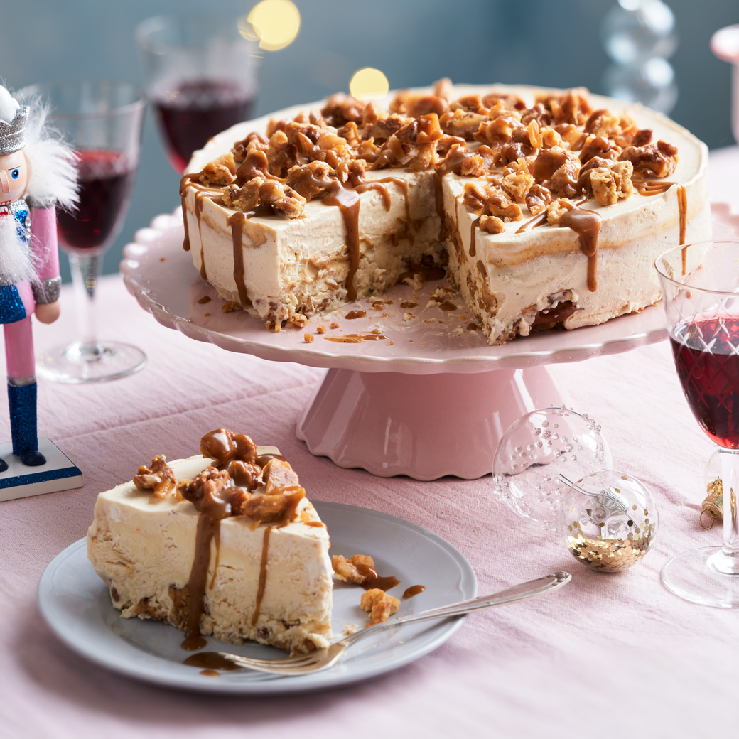 Nutmeg and Walnut Semifreddo ‘Cake’ Recipe | Ocado