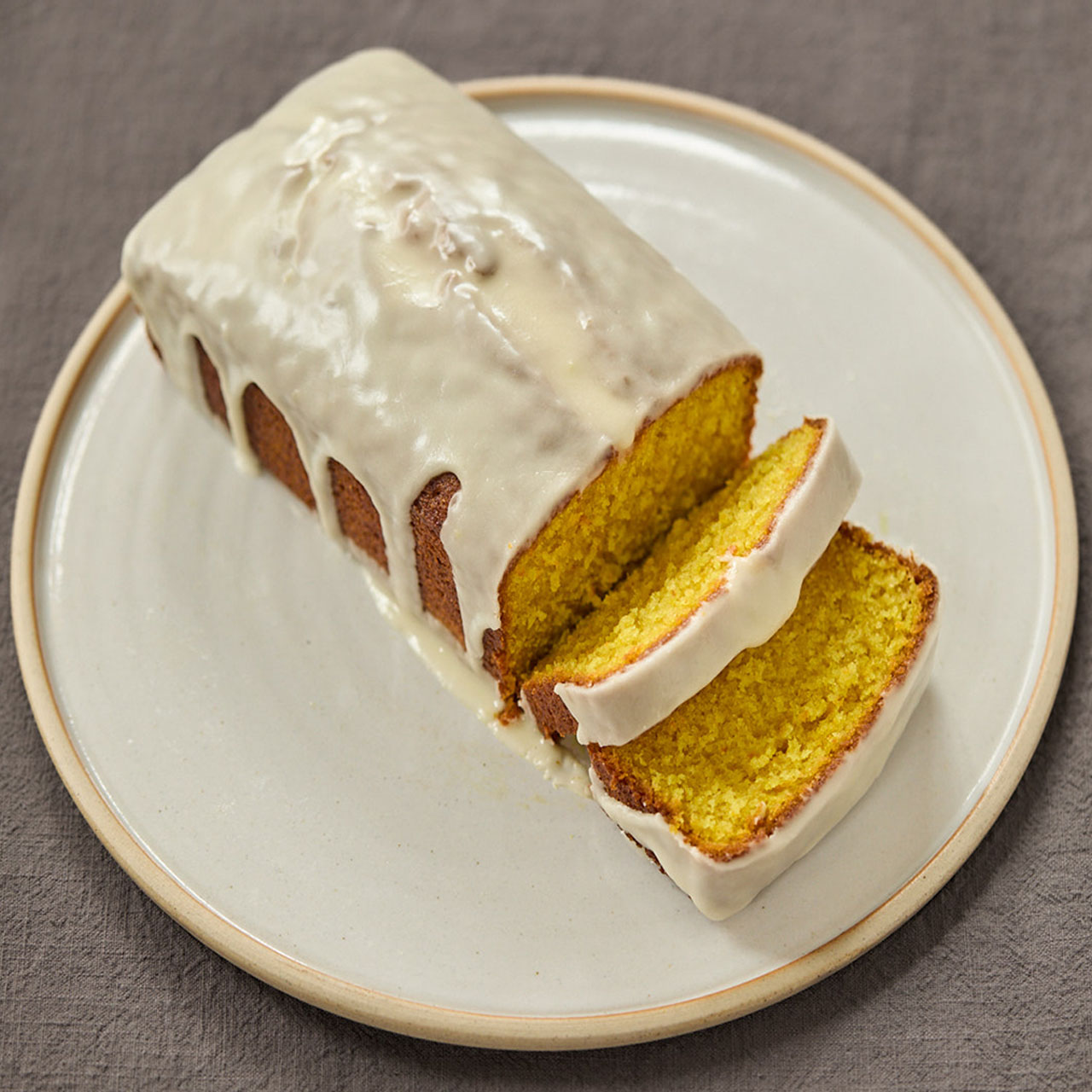 Turmeric, Ginger & Orange Loaf Cake