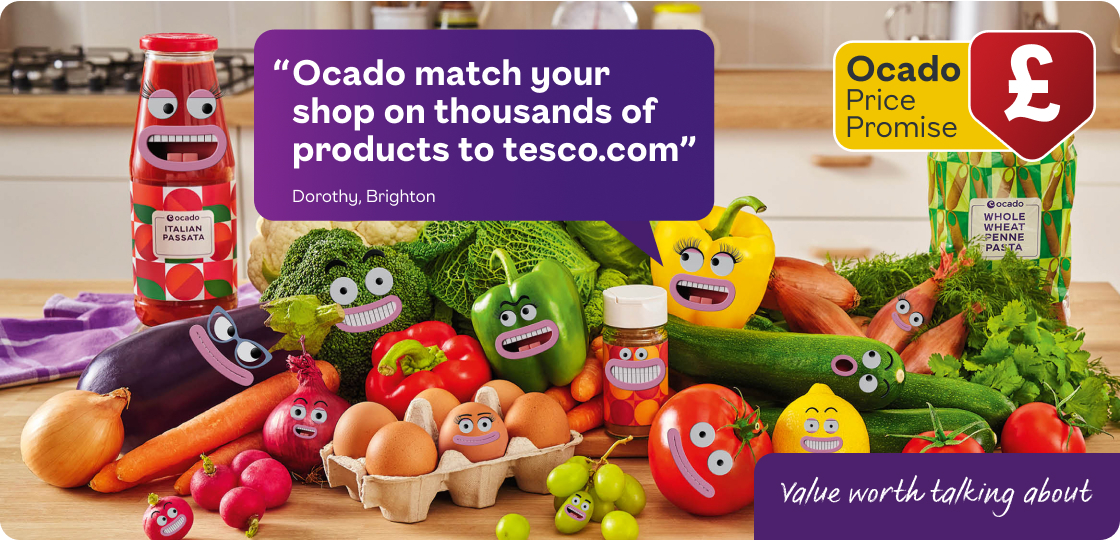 Ocado Price Promise - Ocado The online supermarket