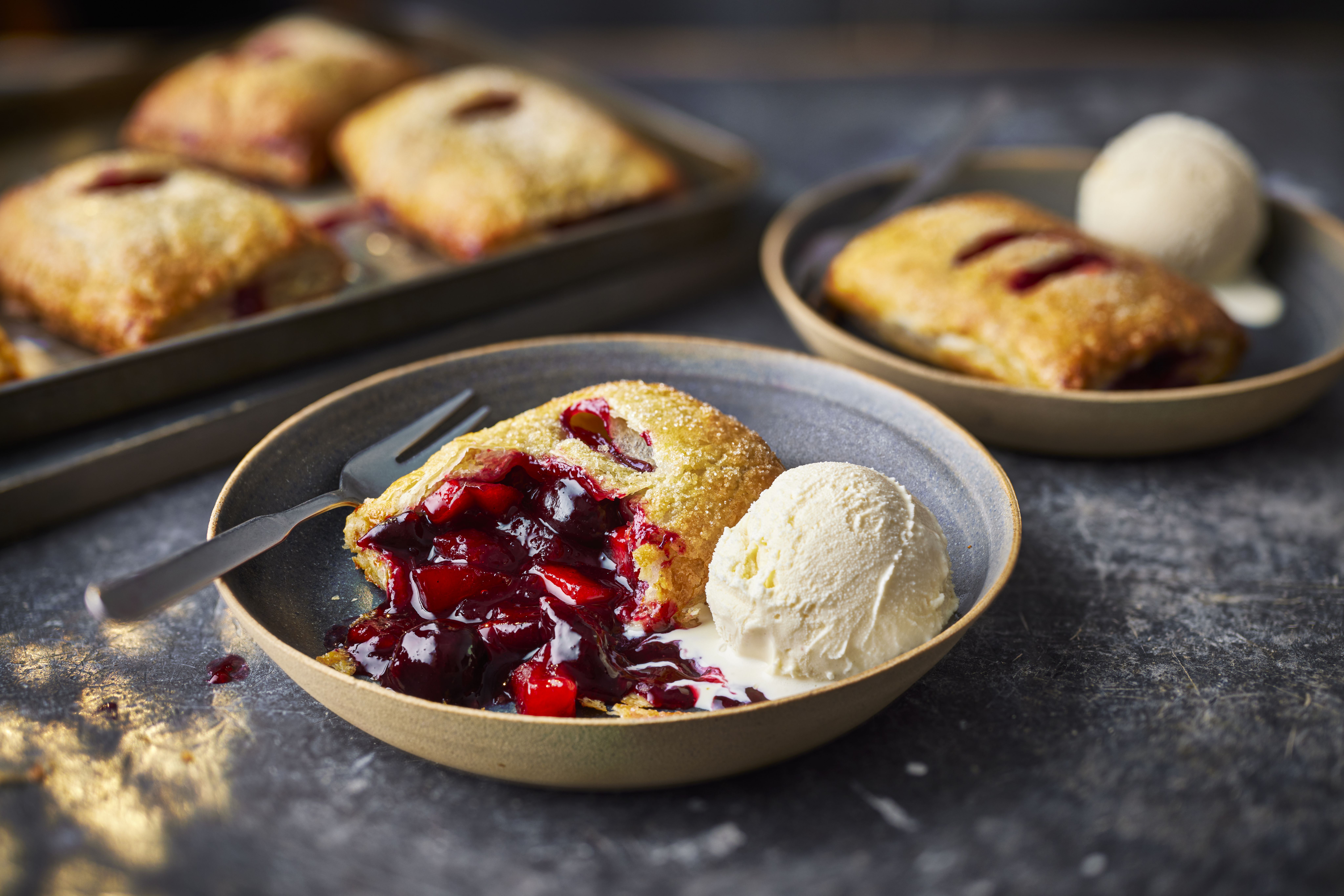 Tom Kerridge's King Cherry and Apple Parcels Recipe | Ocado