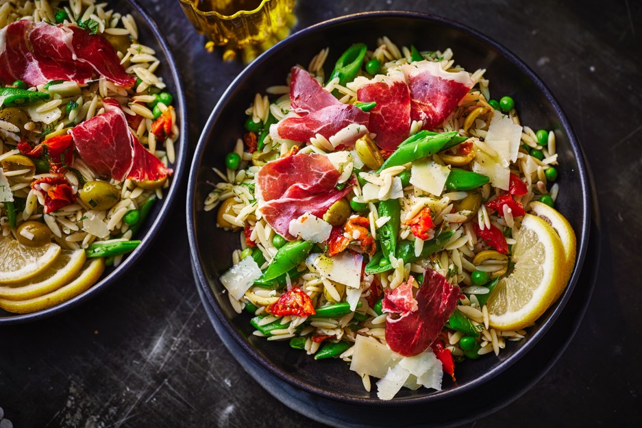 Tom Kerridge’s Summer Style Orzo Deli Salad Recipe | Ocado