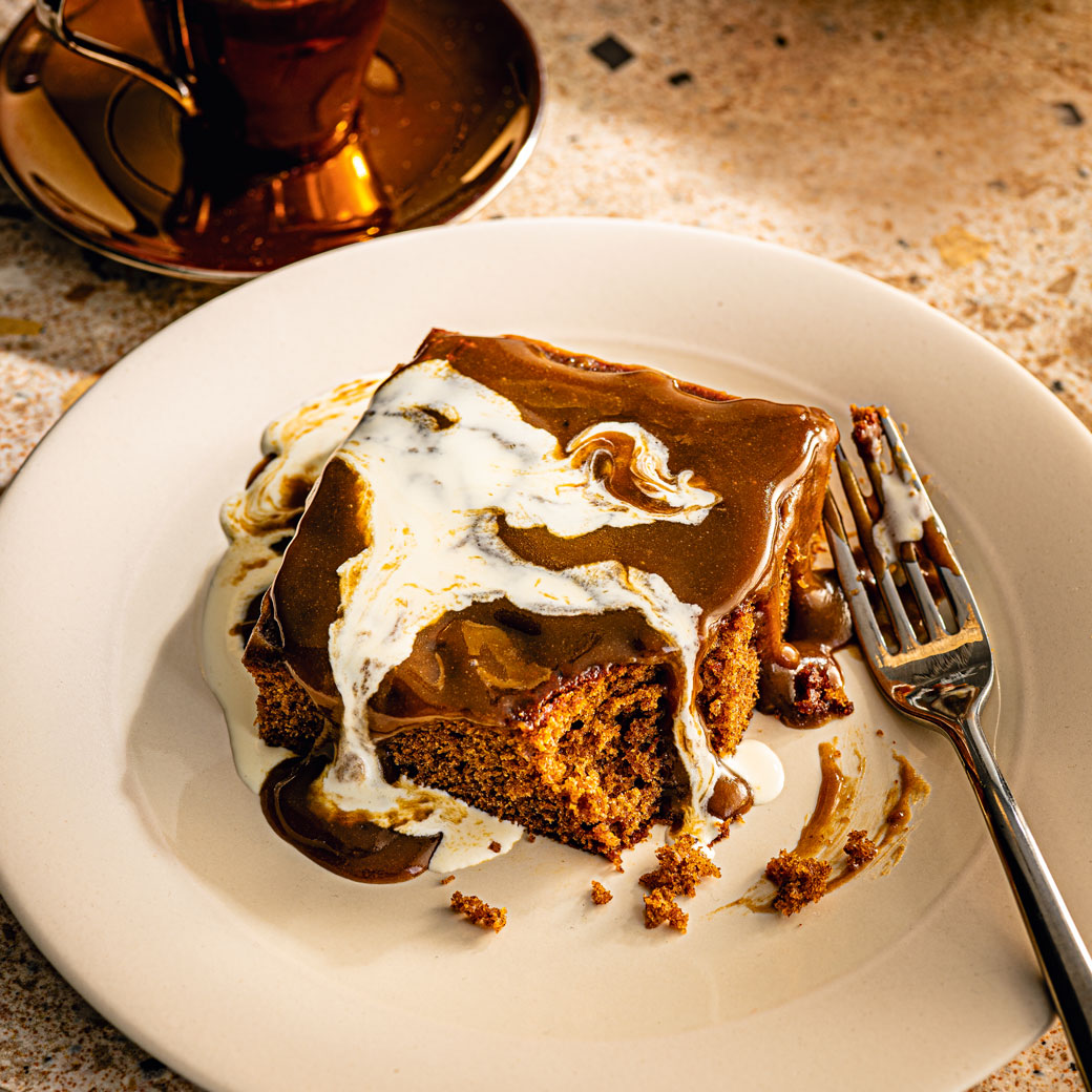 Date and Tamarind Sticky Toffee Pudding