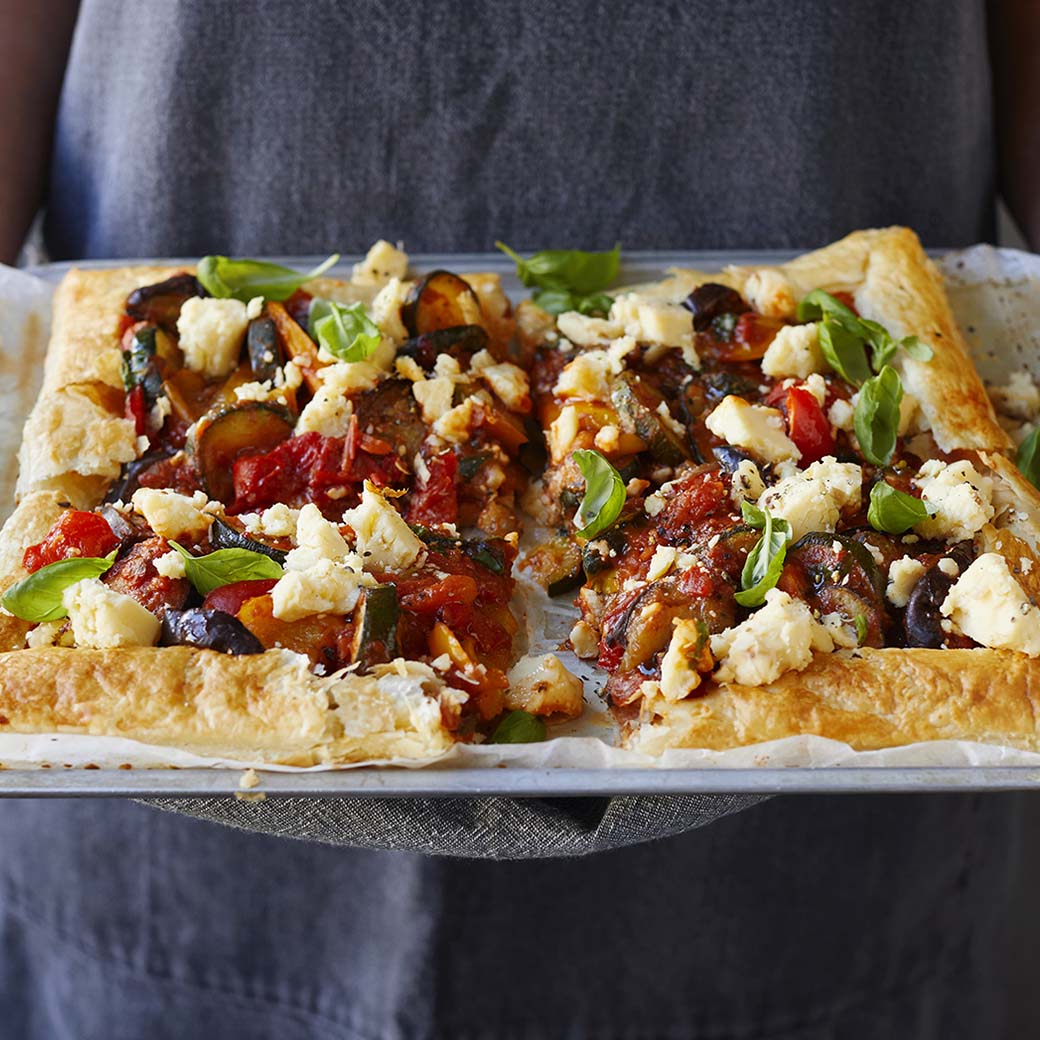 Cornish Cruncher Med Veg Tart Recipe | Ocado