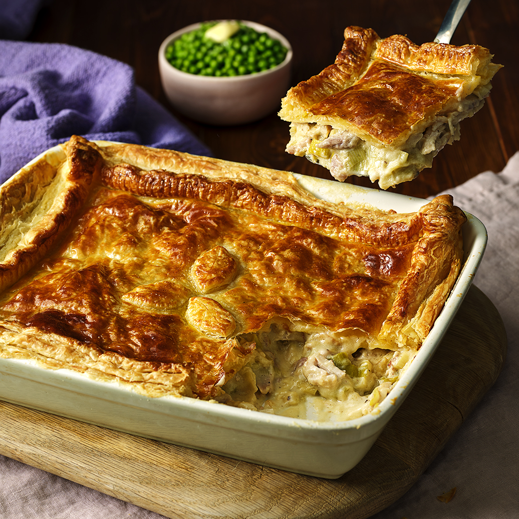 Chicken and Bacon Pie Recipe | Ocado