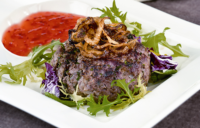 Brie & Beef Burgers Recipe | Ocado