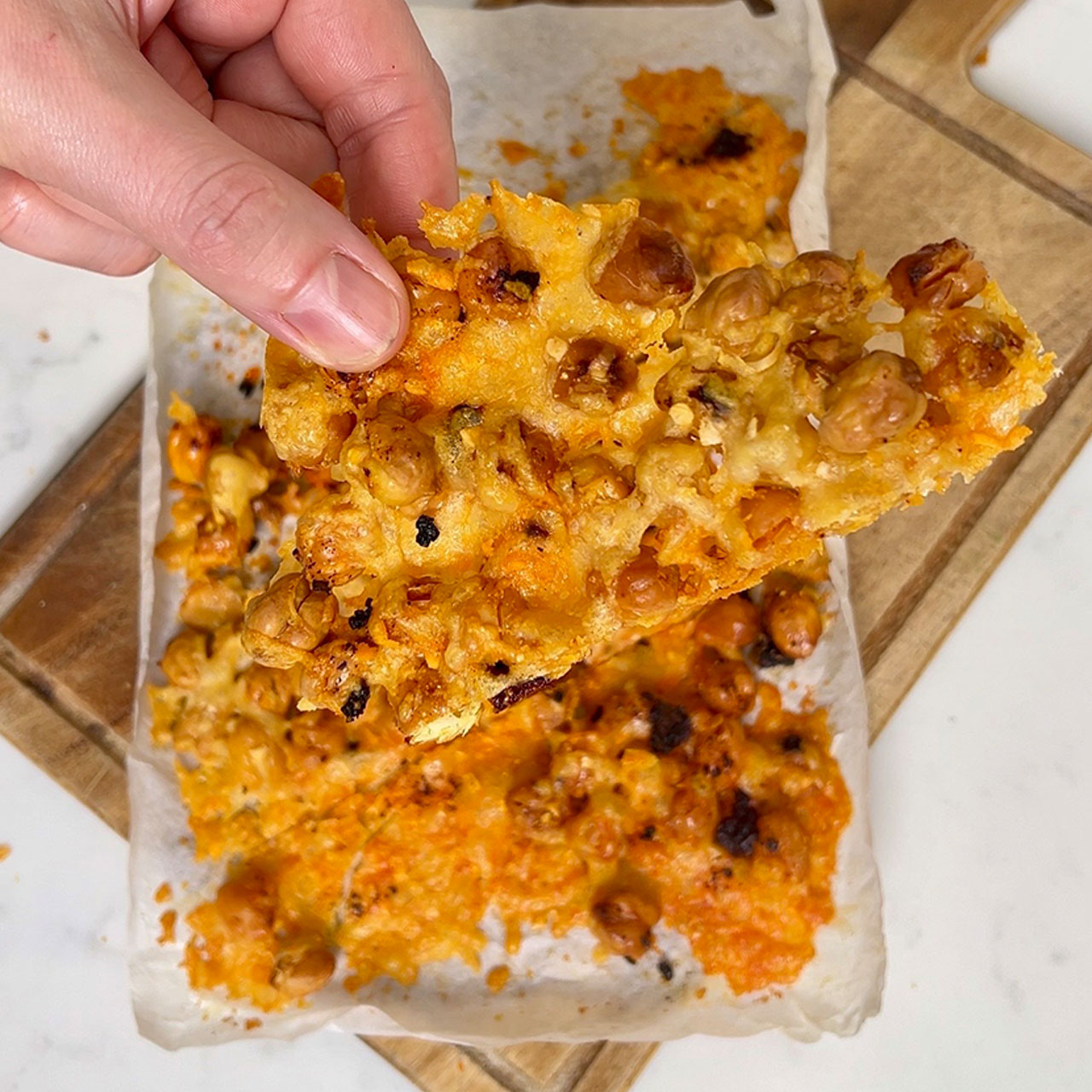 Harissa Crispy Chickpeas