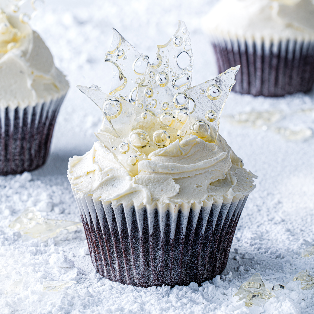 Mint Choc Ice Shard Cupcakes Recipe | Ocado