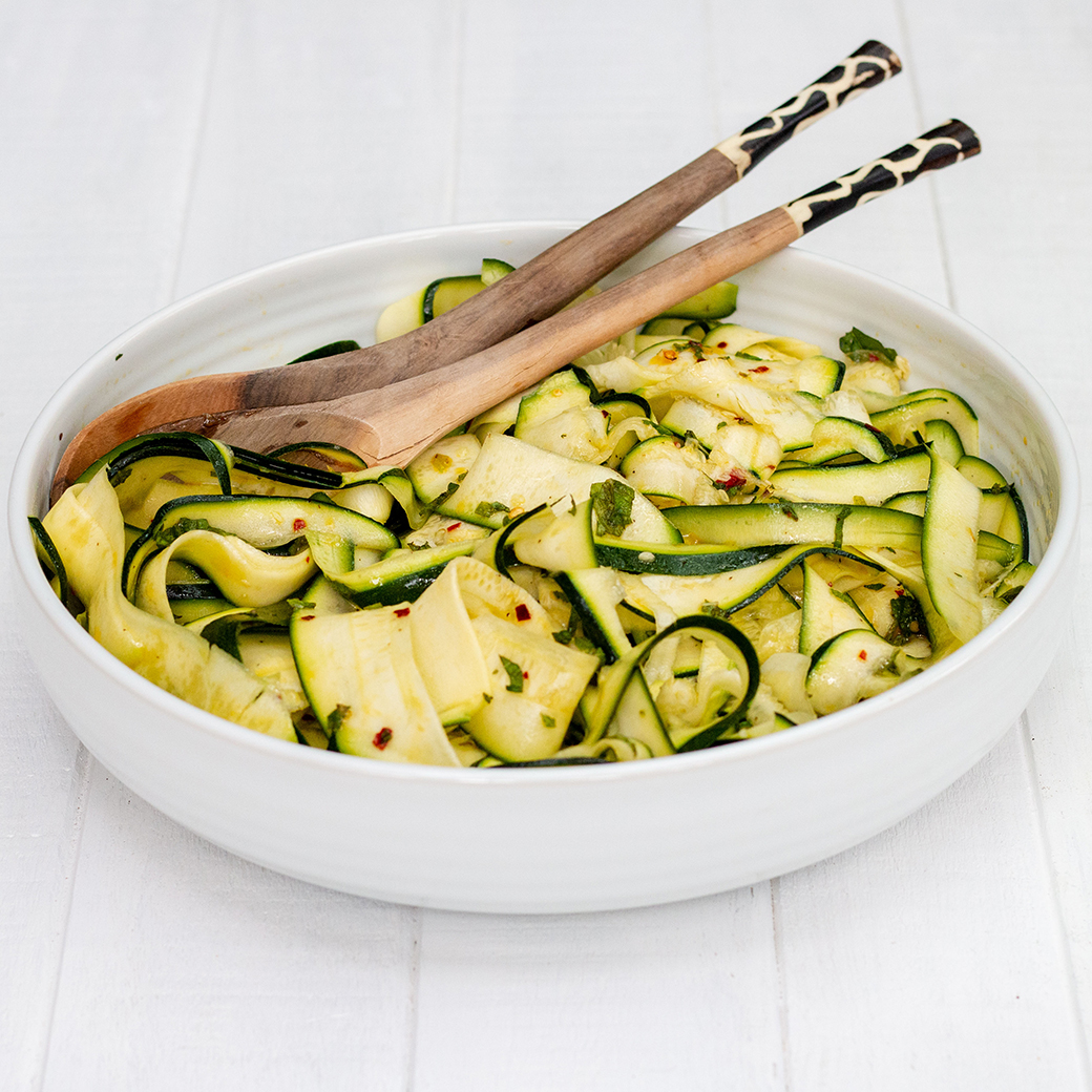 Chilli Courgette Ribbon Salad Recipe | Ocado
