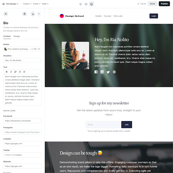 Sales Page Builder for Selling Digital Downloads, Memberships ...