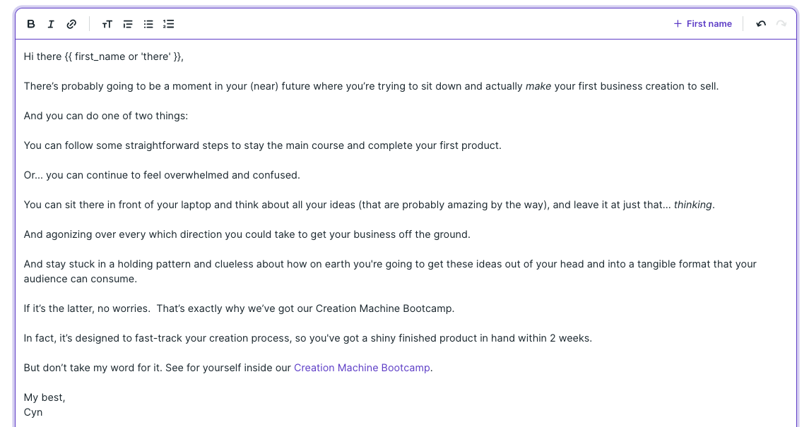 The 8 sales email templates you need for a thriving campaign | Podia
