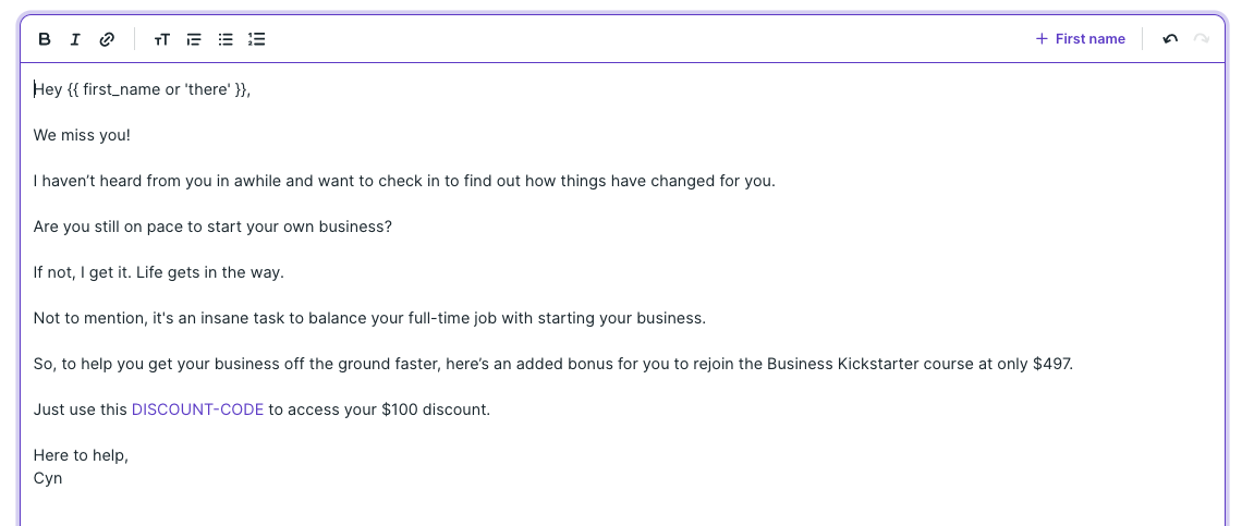 The 8 sales email templates you need for a thriving campaign | Podia