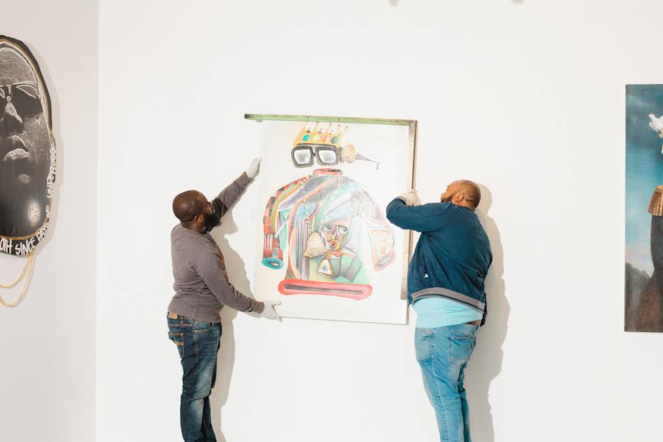 See Notorious B.I.G. Art at Bishop Gallery