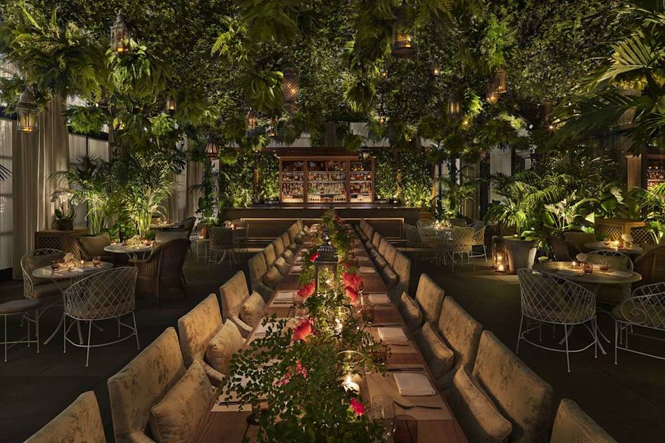 The Terrace and Outdoor Gardens | Restaurante Times Square | NYCgo