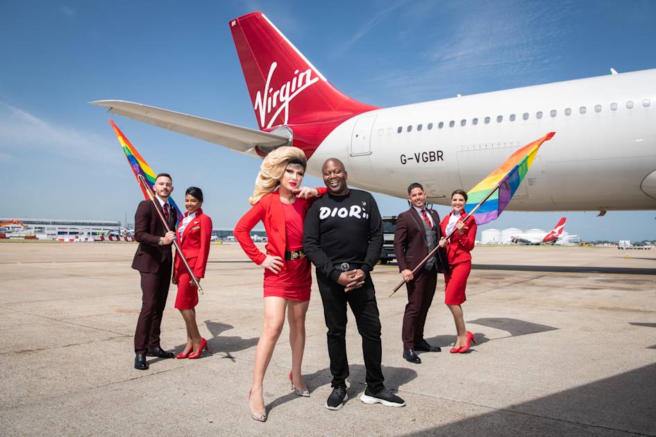 UP, UP AND A-GAY VIRGIN PRIDE FLIGHT TAKES TO THE SKIES | The Latest in ...