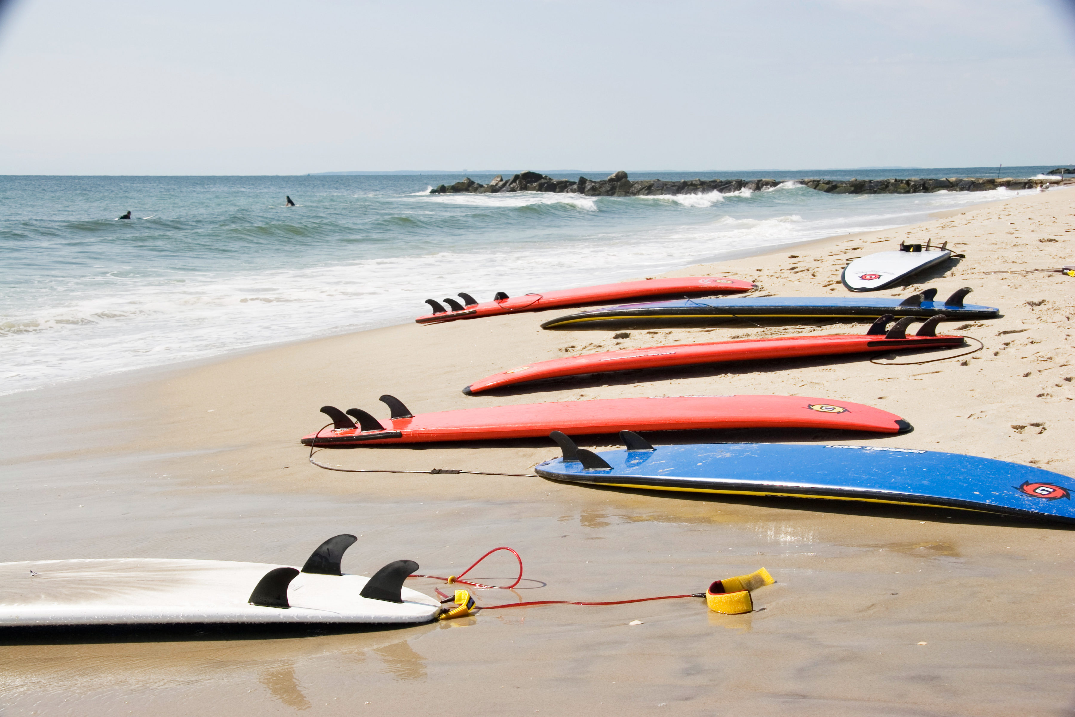 Surfing Lessons with New York Surf School at Rockaway Beach in New York ...