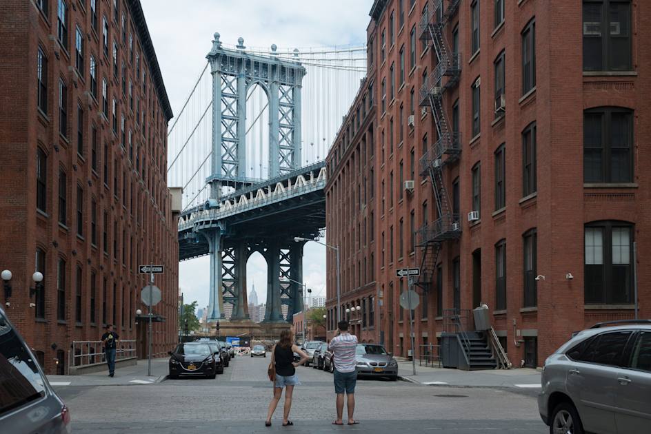 Washington Street between Front & Water Streets | Iconic Views in DUMBO