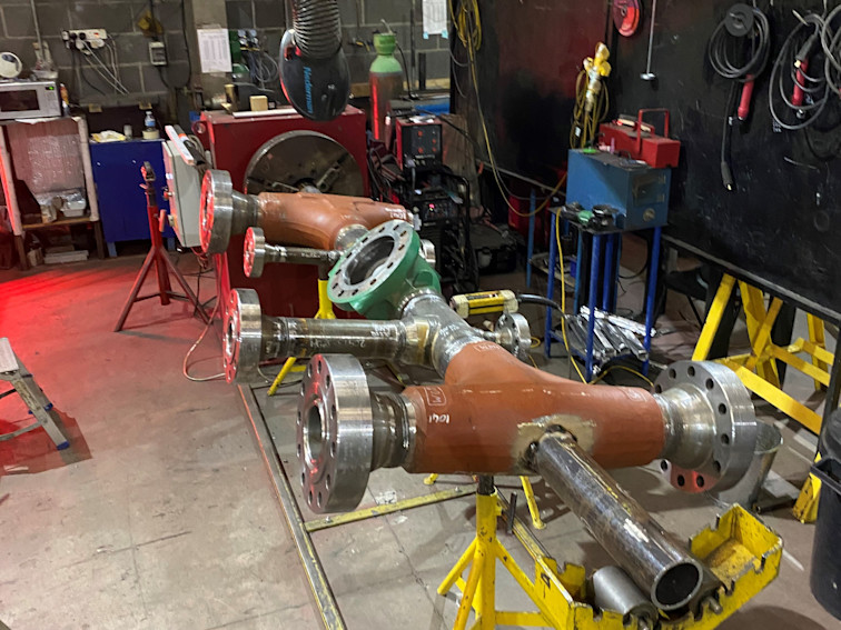 Replacement Mud Standpipe Manifold for Sakhalin