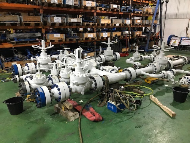 Replacement Mud Standpipe Manifold for Sakhalin
