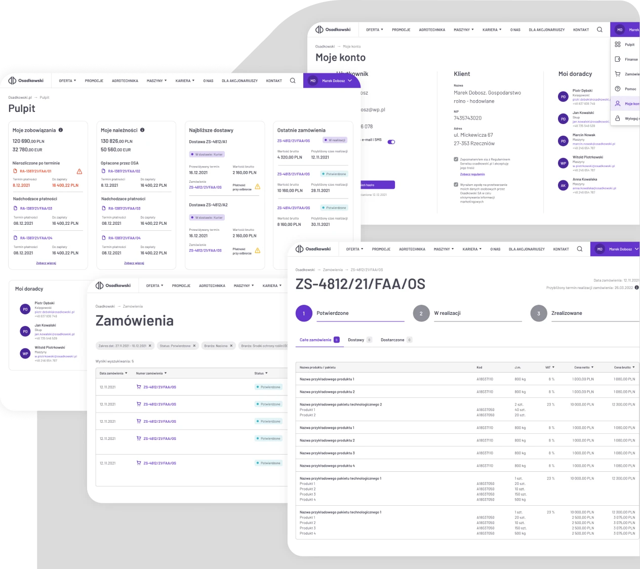 Osadkowski digitalization - B2B Commerce | Hycom