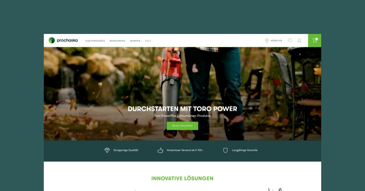 Case study: Prochaska online store powered by Wordpress & WooCommerce