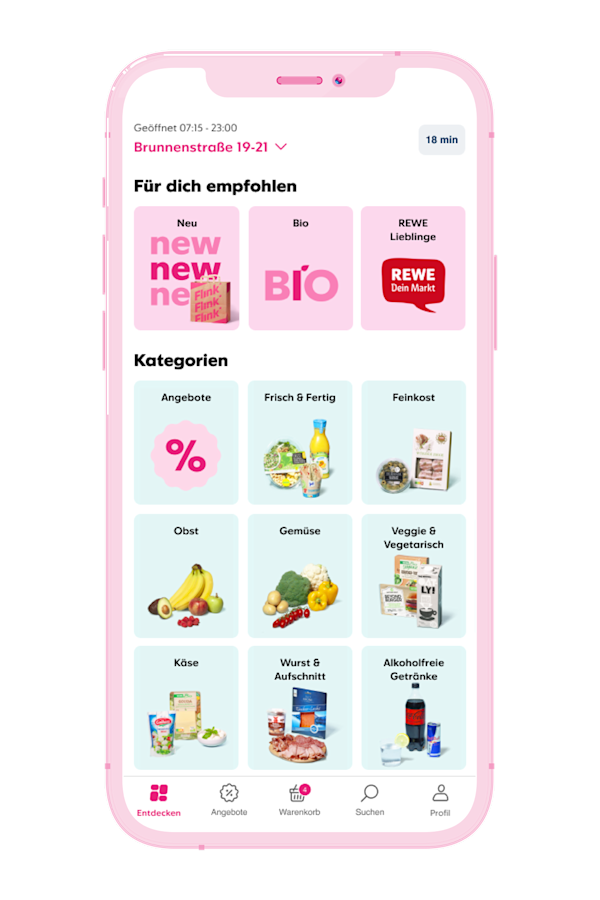 Groceries delivered in minutes | Flink