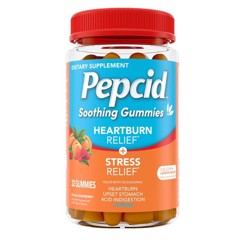 PEPCID™ Soothing Gummies, Heartburn Relief* + Stress Relief | PEPCID®