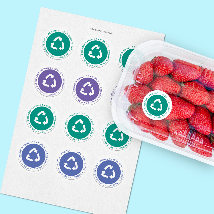 Shop Print Custom Sheet Labels| Rectangle, Square & Circle – Staples ...