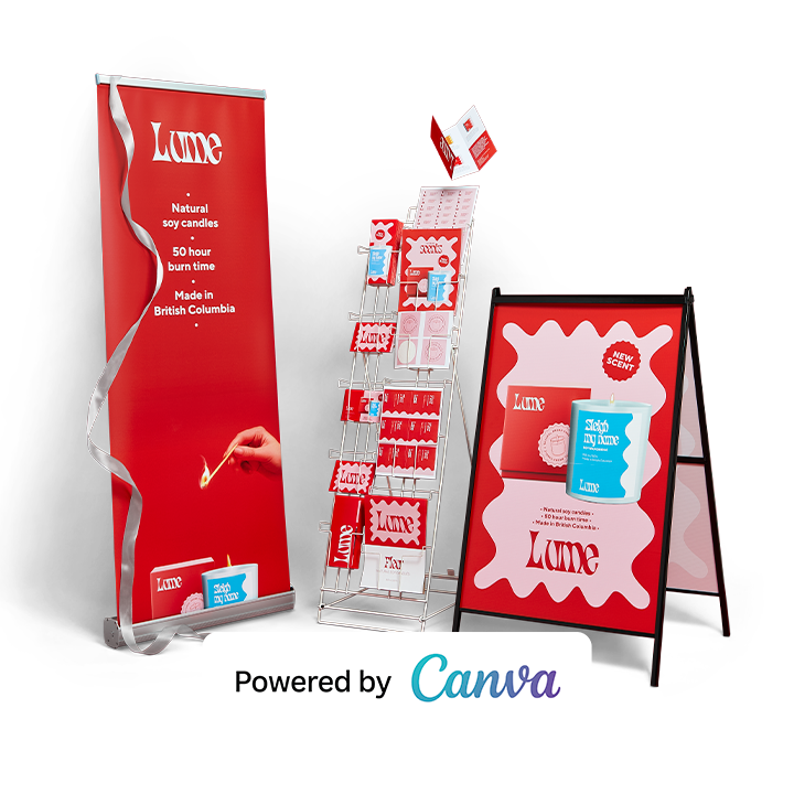 Shop Custom Signs, Posters & Banners - Design & Print Online – Staples ...