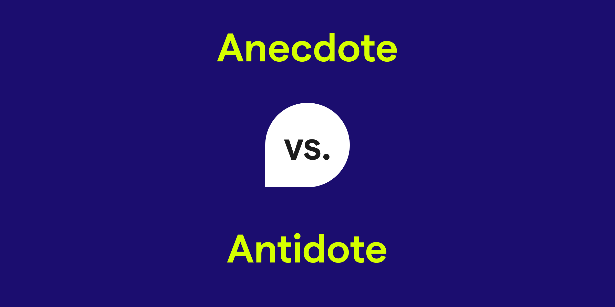Anecdote Meaning