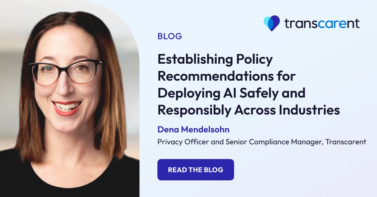 Transcarent’s role in establishing policy recommendations for deploying ...