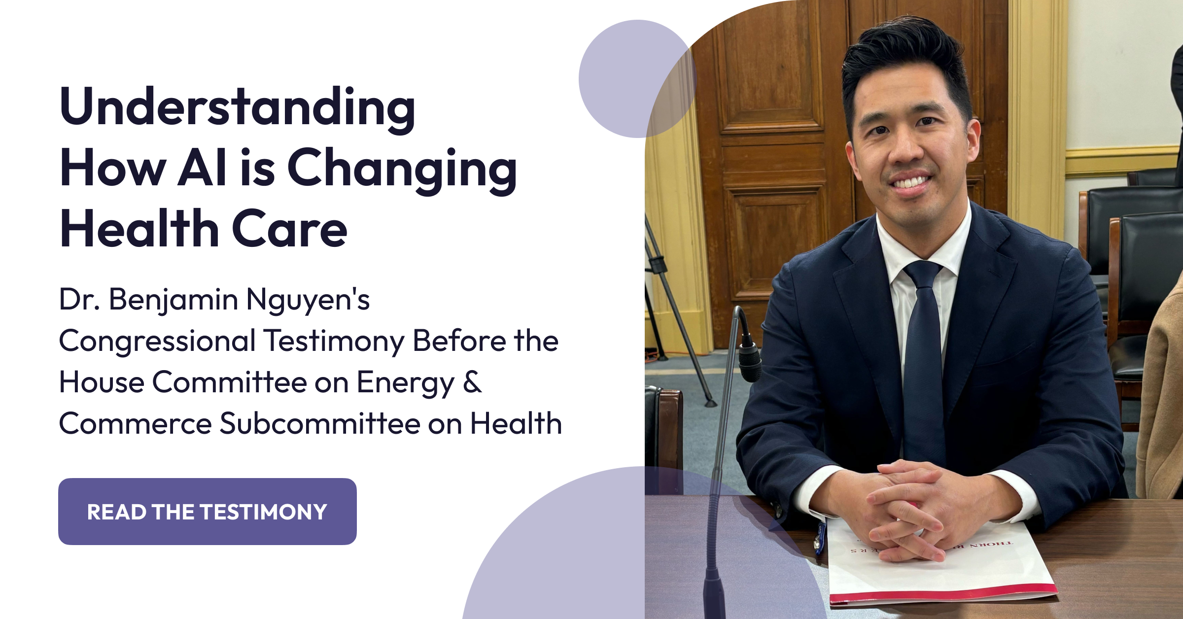 How AI is Changing Health Care. Transcarent’s Dr. Nguyen Delivers ...