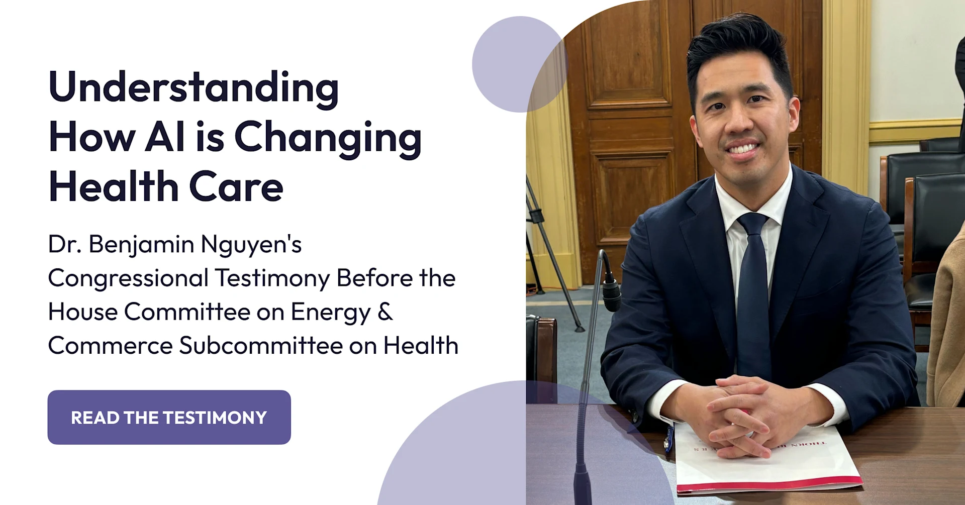 How AI is Changing Health Care. Transcarent’s Dr. Nguyen Delivers ...