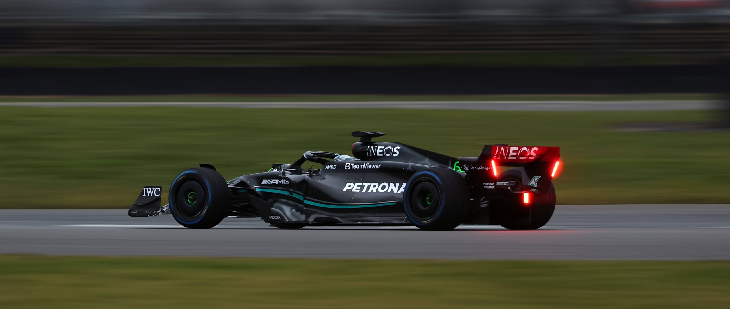 Onwards to Bahrain: W14 completes initial running - Mercedes-AMG ...