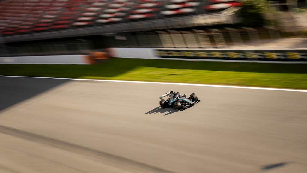 Kimi Antonelli and George Russell Conclude Barcelona Shakedown ...