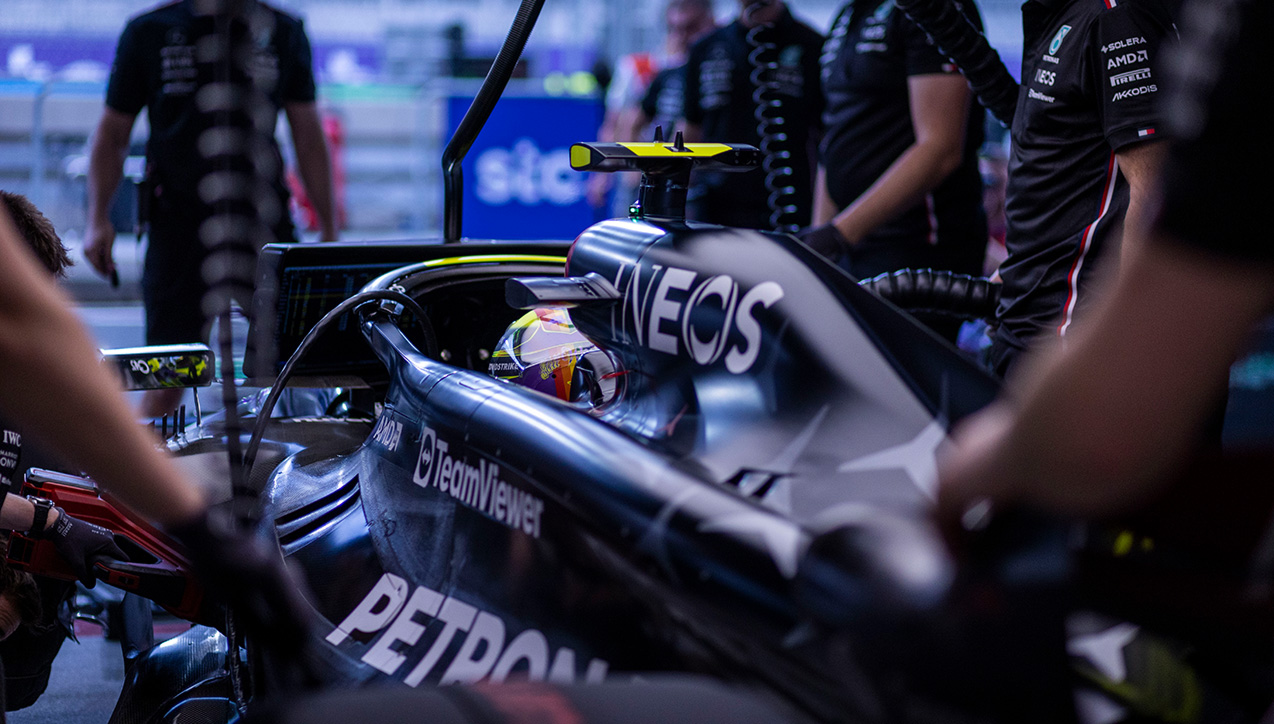 How F1 Teams Prepare for Track Layout Changes - Mercedes-AMG PETRONAS ...