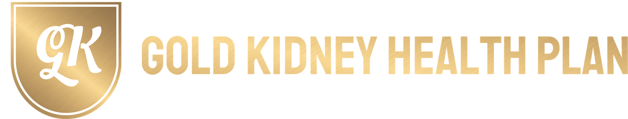 Gold Kidney Health Plan Logo